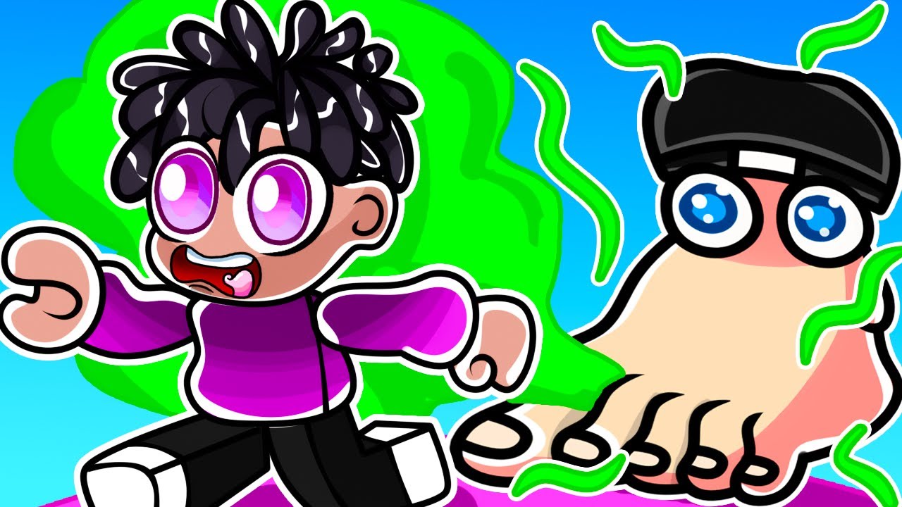 ROBLOX ESCAPE THE SMELLY FOOT PRISON! - YouTube
