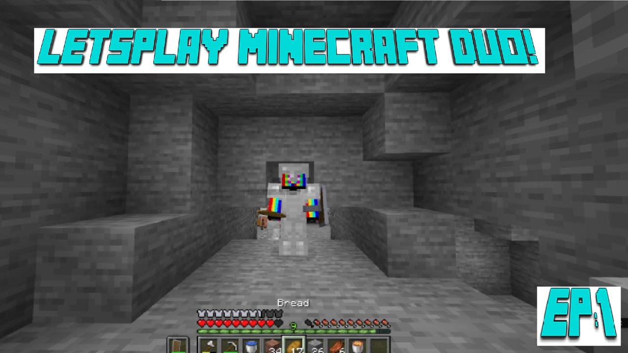 Letsplay Duo Minecraft! (Episode 1) - YouTube