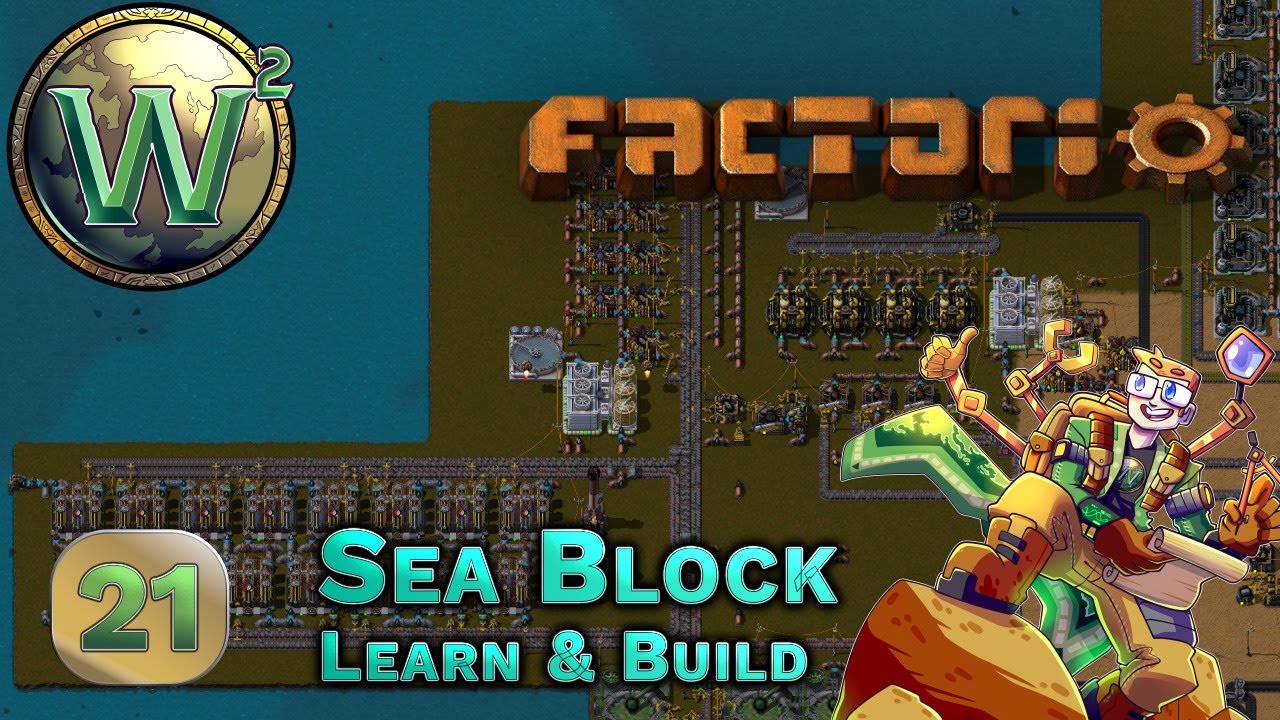 Factorio Sea Block Learn & Build - Better Slag - Let's Play - Episode ...