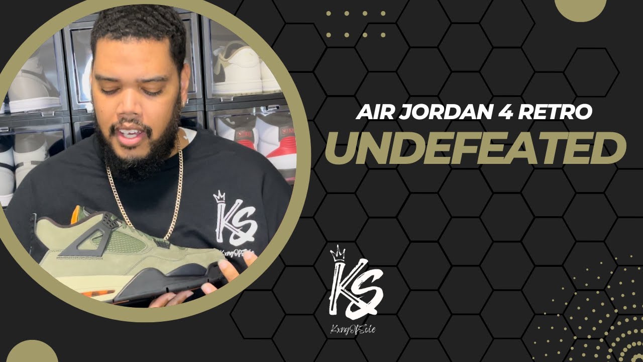 Air Jordan 4 Retro Undefeated - Sneaker Review - YouTube