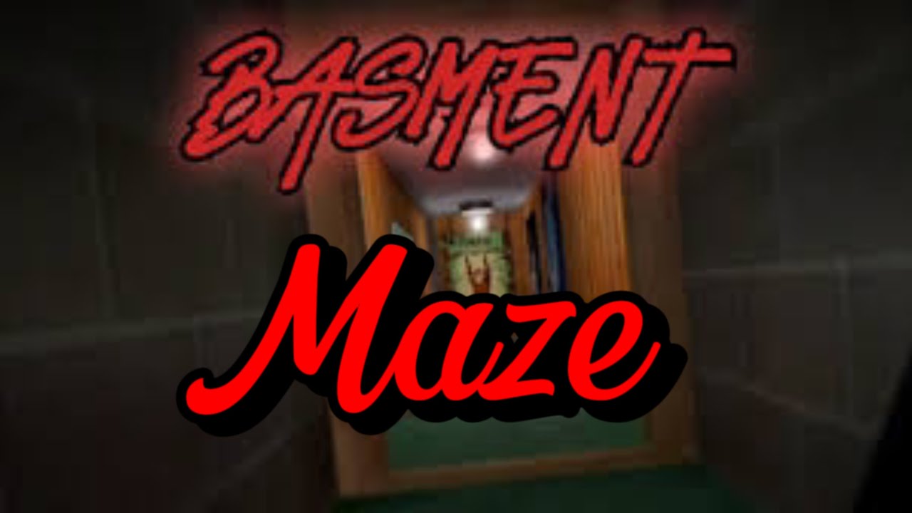 BASEMENT MAZE CHALLENGE (gone right??) - YouTube