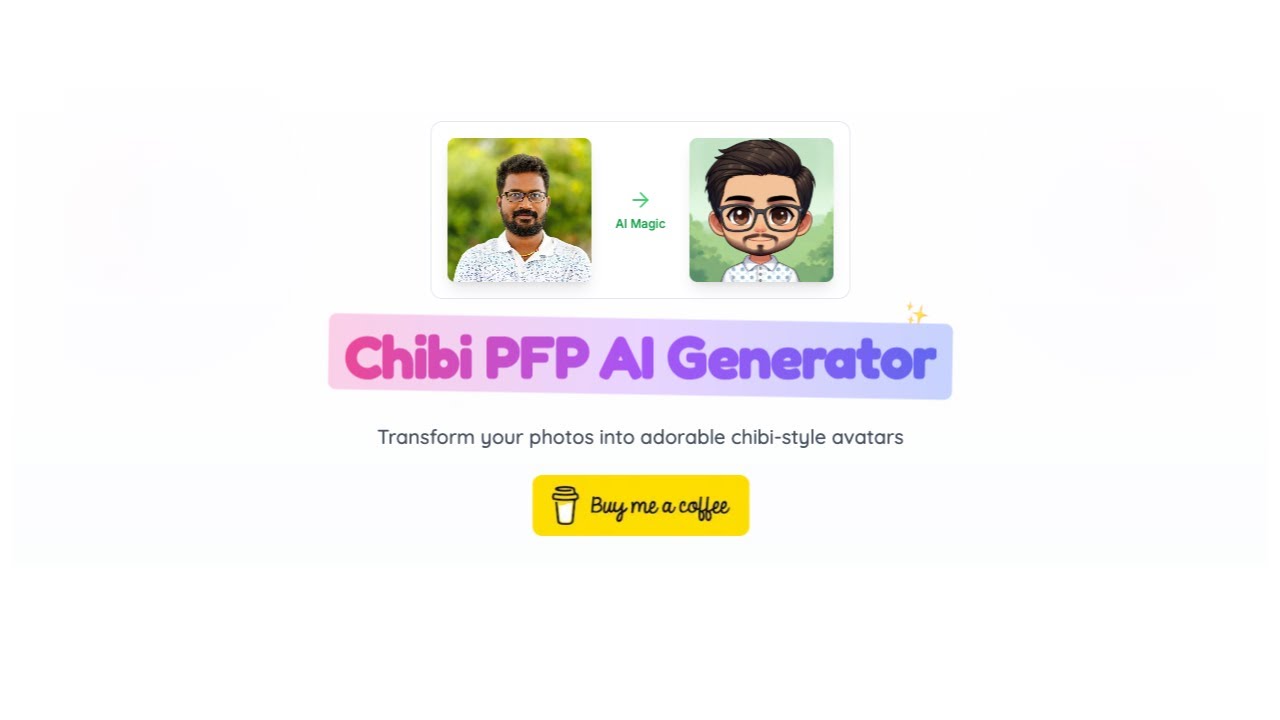 Chibi PFP AI Generator — Transform your photos into adorable chibi ...