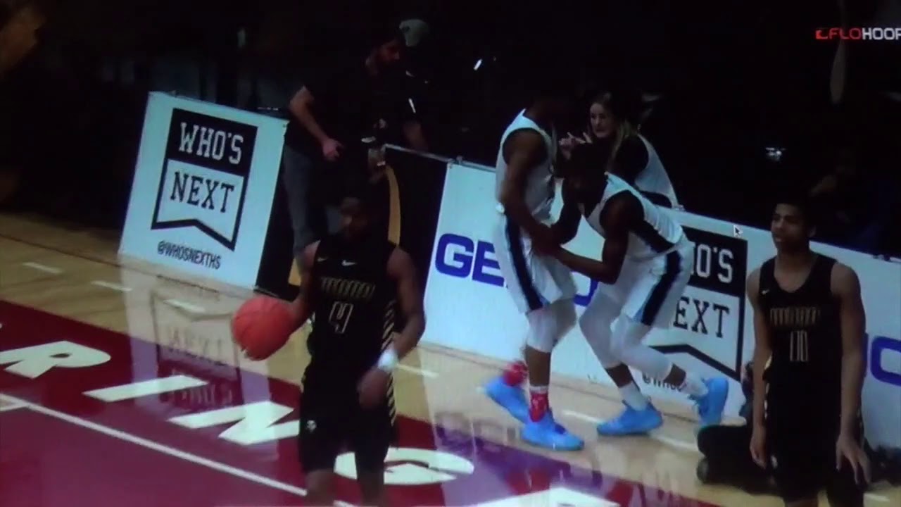 #1 Joey Reilly (29pts) #12 Jaylin Hunter (35pts) Hoophall Highlights v ...