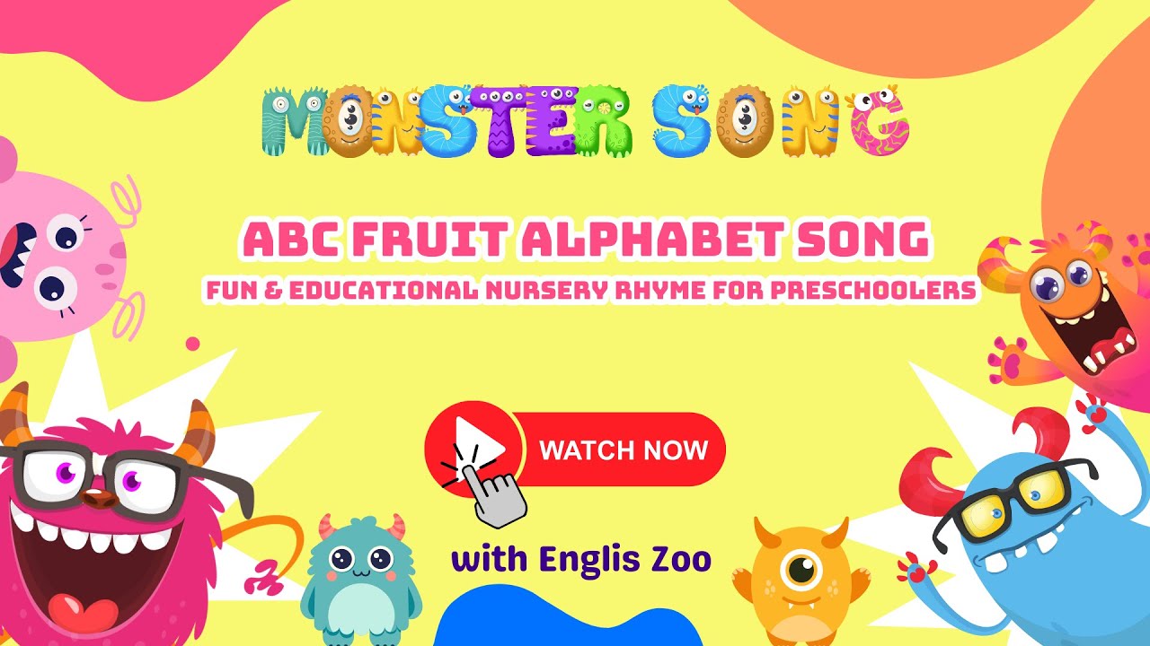 ABC Fruit Alphabet Song – Fun & Educational Nursery Rhyme for ...