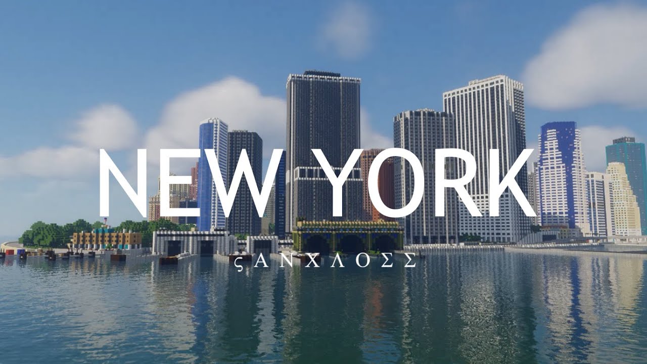 Manhattan, Downtown [Minecraft] - YouTube