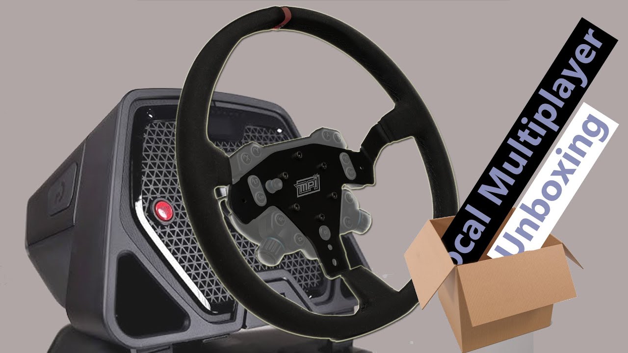 MP2-15 Nascar Logitech G Pro RS Wheel Rim - Unboxing - YouTube