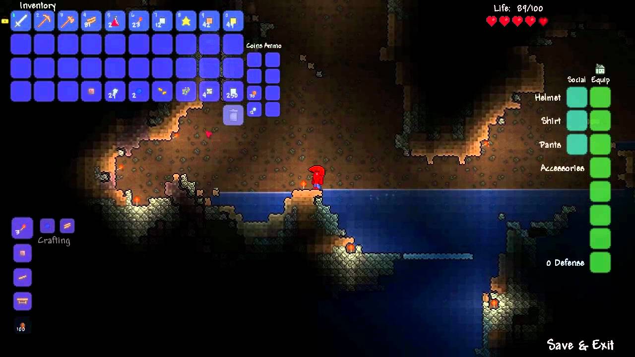 Terraria HARDCORE: Character 4, Episode 3 - Cheap Prison ... Woman ...