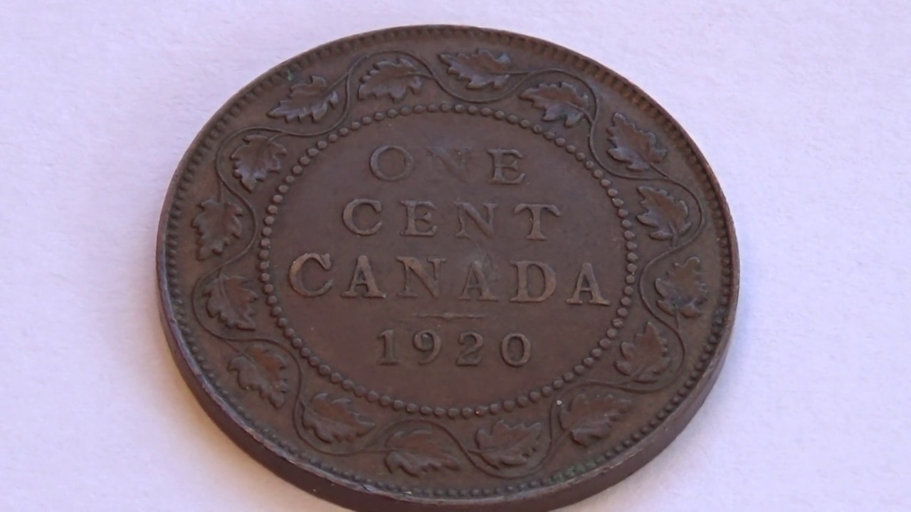 1920 Canadian Old Coin - YouTube