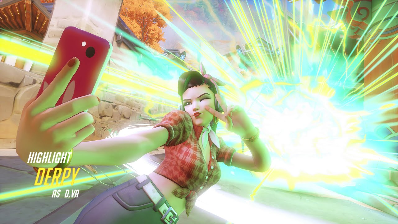 Overwatch - D.Va Quad Kill (Game Over Achievement) - YouTube