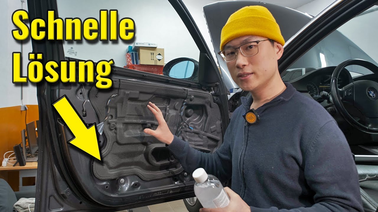 Typische BMW-Krankheit: Wasser im Fußraum | 1er 3er 5er Türdichtung ...