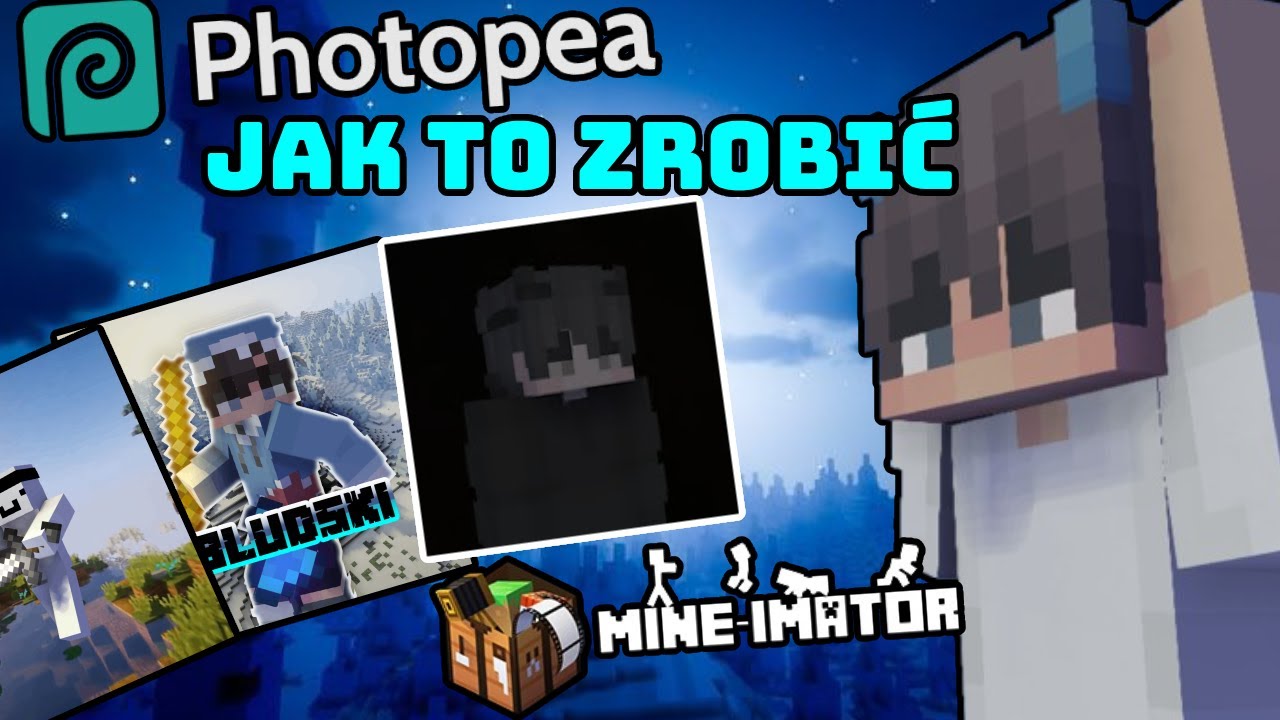 Jak zrobić profilowe na kanał YT [Minecraft] - YouTube