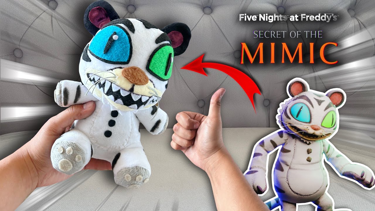 How I made the TIGER ROCK PLUSHIE from Secret of the Mimic! - YouTube