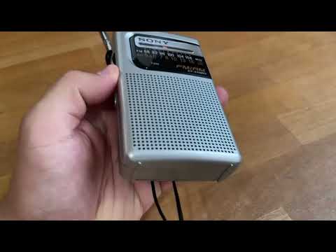Sony ICF S10MK2 Pocket AM FM Radio, GREAT Radio, Very Strong Signal