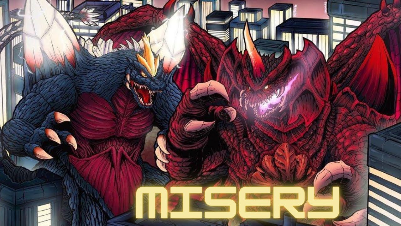 Space Godzilla VS. Destroyah- Misery - YouTube