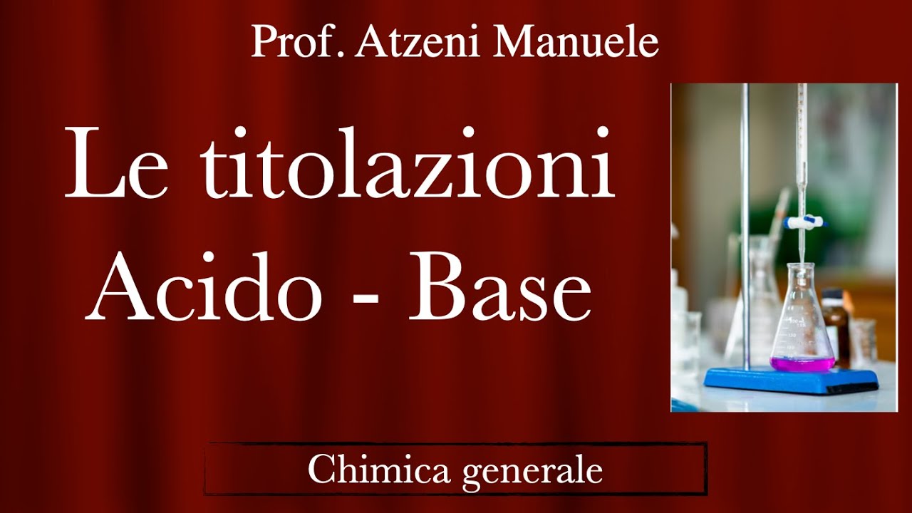 Titolazione Acido Base Profatzeni Iscriviti Youtube