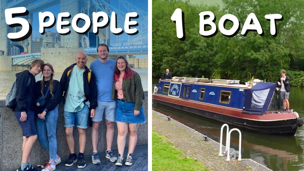 1 week with 5 people on a tiny narrowboat - 162 - YouTube