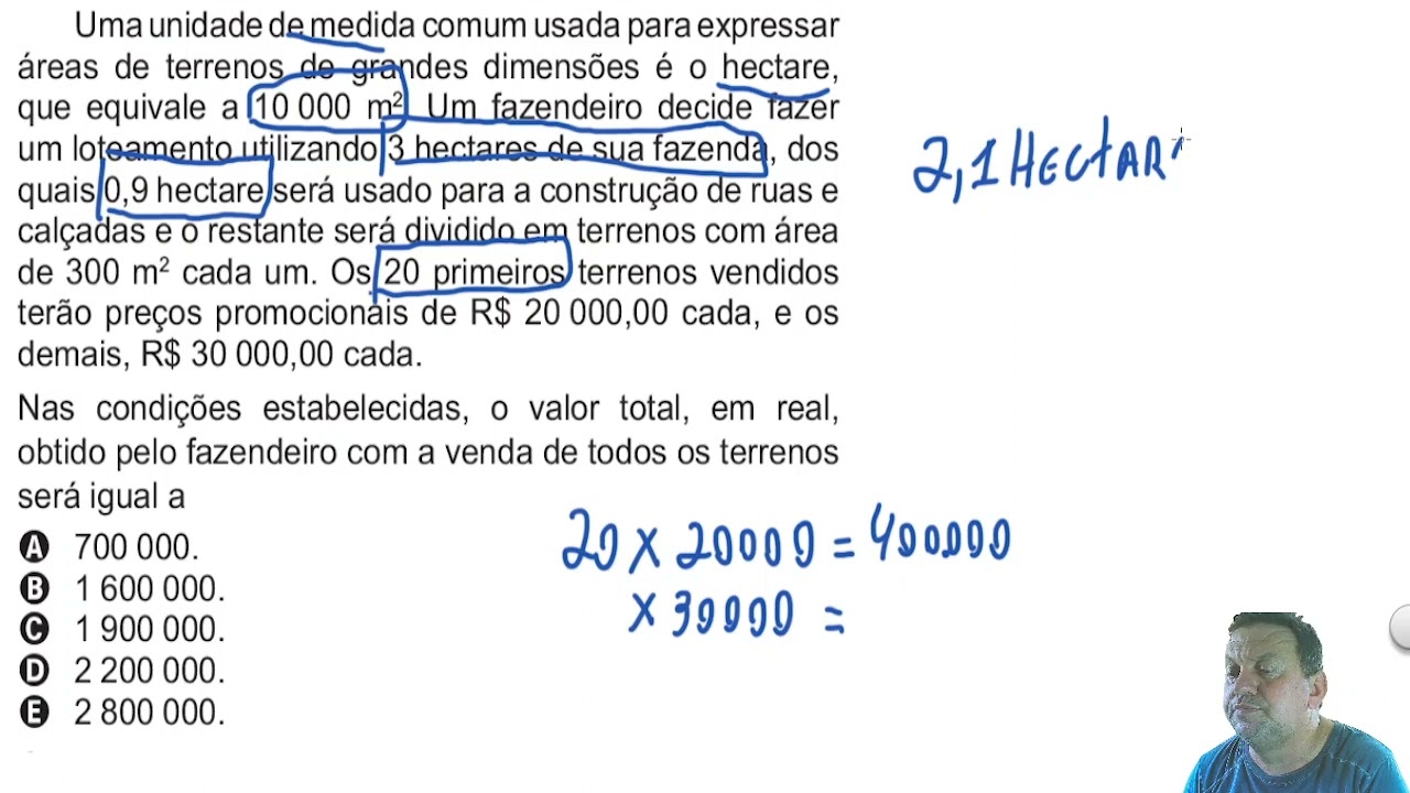 Matemática fácil transformações de grandezas de medidas enem 2021 ...