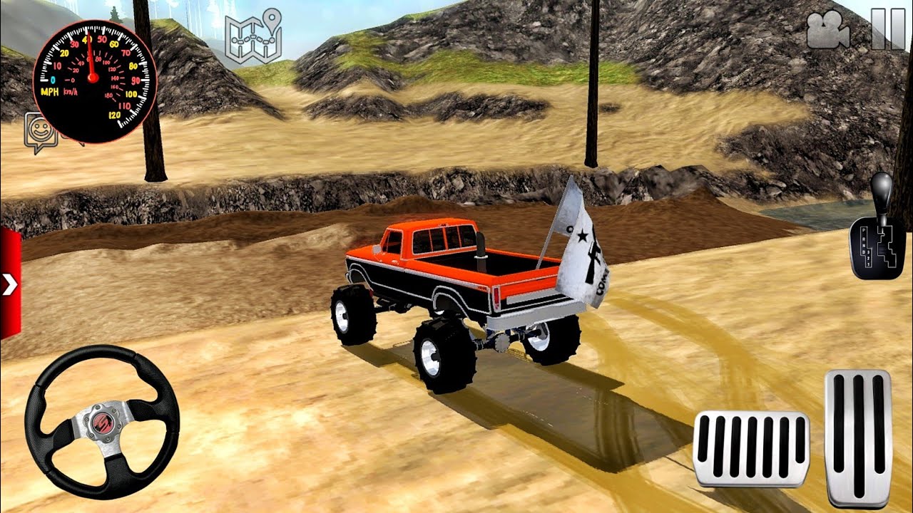 New Zeep car driving off-road gameplay xterm uphill driving - YouTube