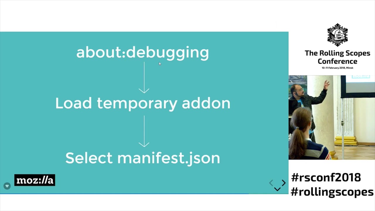 RSconf2018. Cross browser extensions - lets make one - YouTube