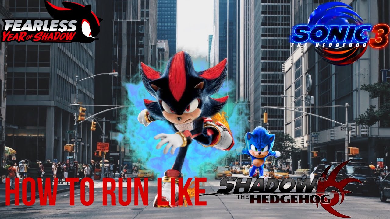 How to run like Shadow The Hedgehog - YouTube
