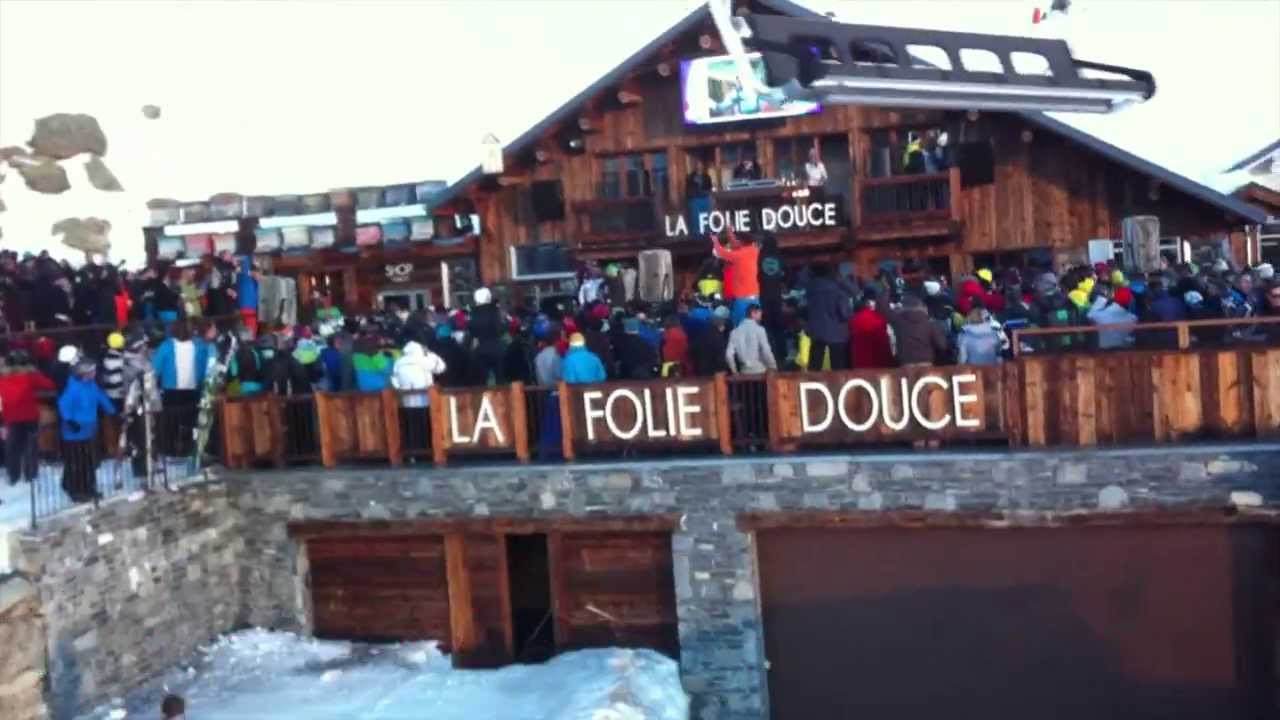 Les Menuires / Val Tho Décembre 2013 / La Folie Douce - YouTube