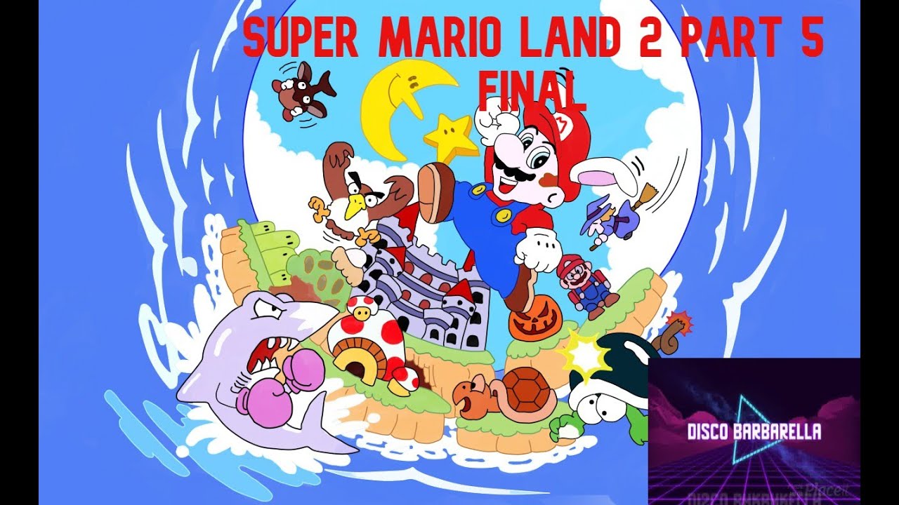 Super Mario Land 2 6 Golden Coins Playthrough Final Part 5 (Wario's ...