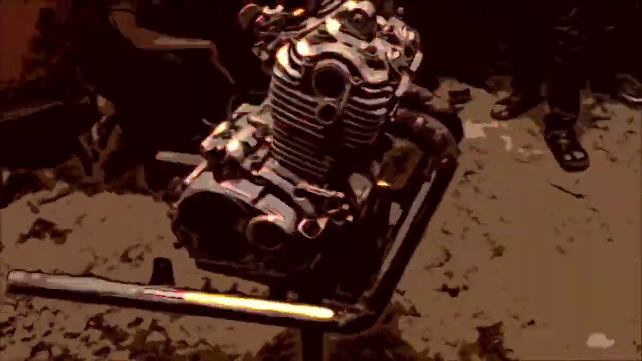 Custom Handbuilt 300cc Parallel Twin Engine - YouTube