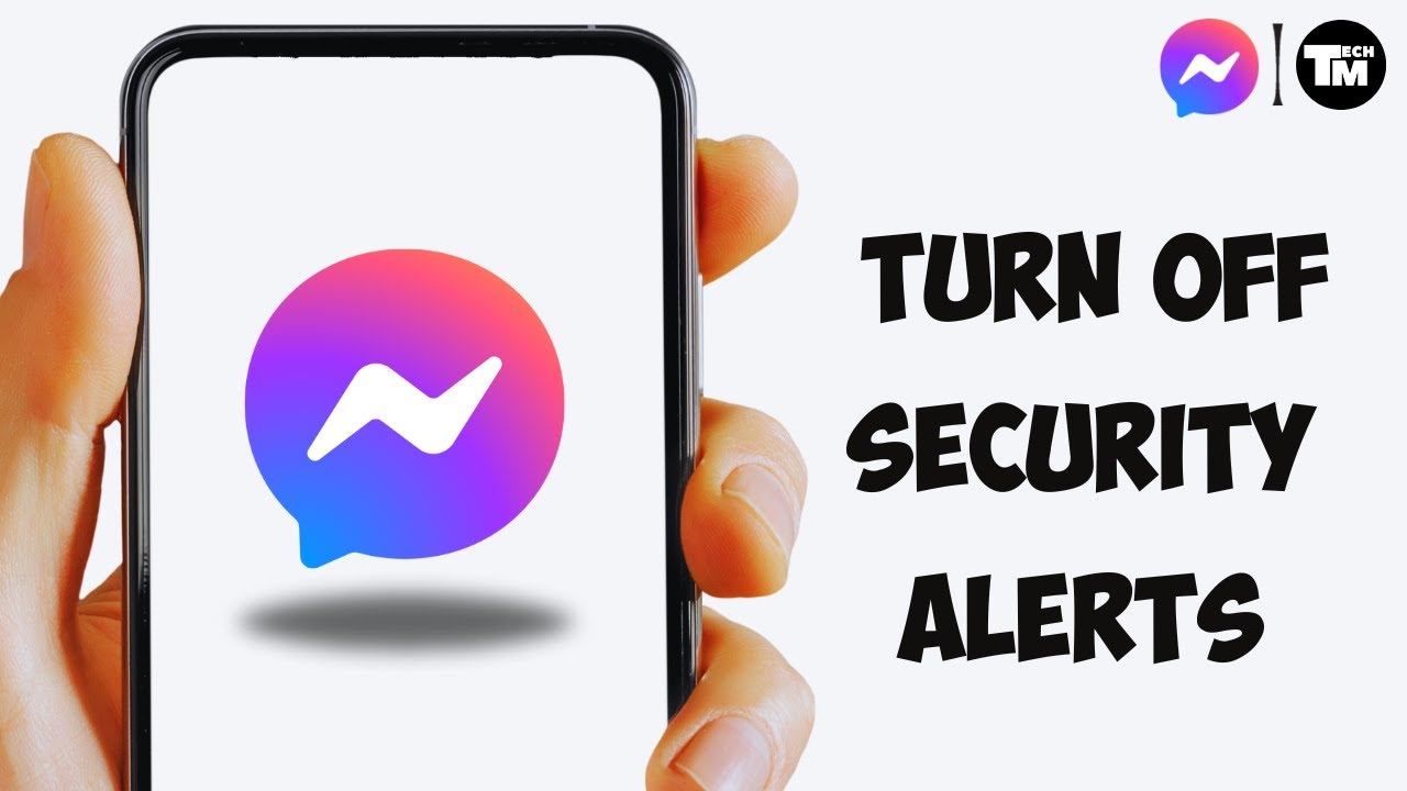 How To Turn Off Security Alerts In Facebook Messenger - YouTube