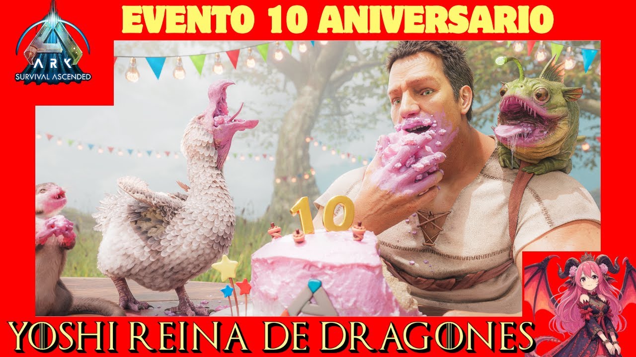 EVENTO 10 ANIVERSARIO DE ARK TODOS LOS DETALLES - YouTube