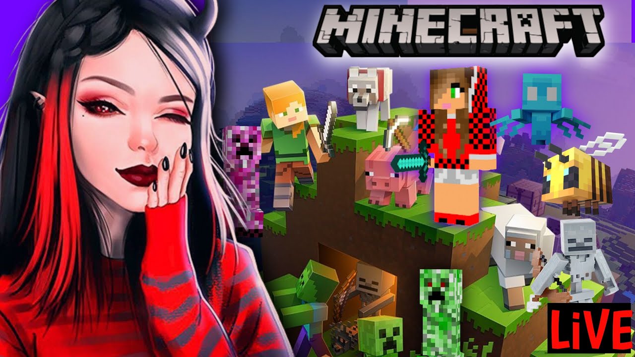 MINECRAFT LIVE||FUN SURVIVAL SERIES||MINECRAFT CHALLANGES LIVE - YouTube