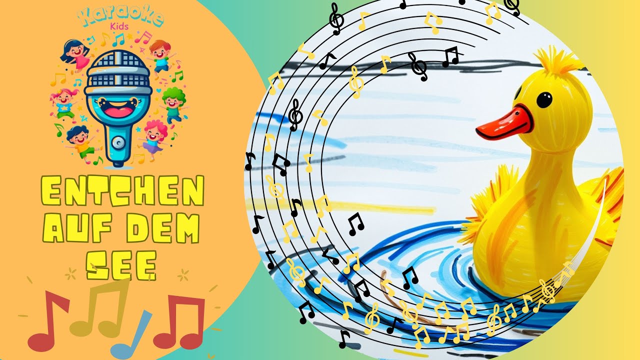 Entchen auf dem See: Kinderlied zum Mitsingen, Zeichnungen zum Leben ...