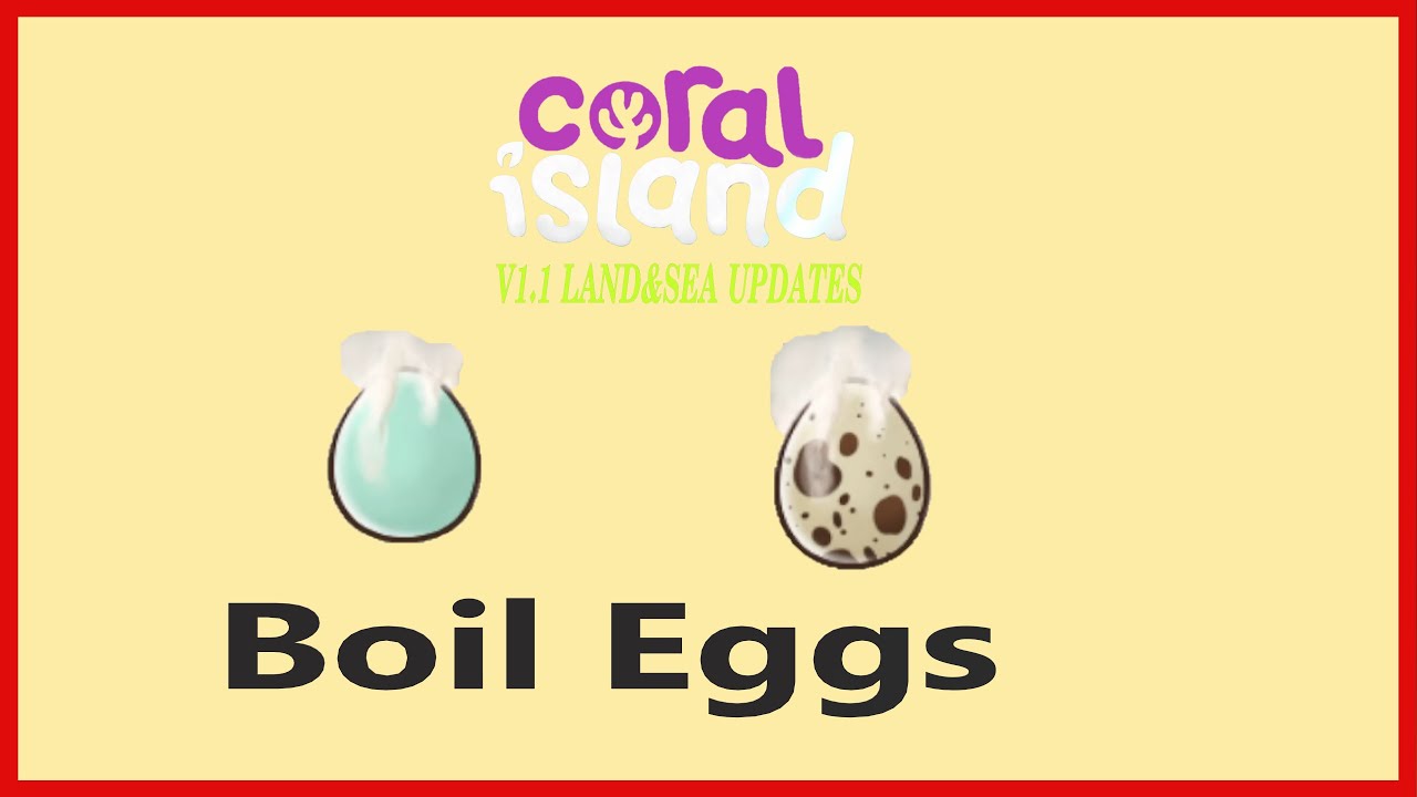 Pot Cooking Recipes Boil Eggs - CORAL ISLAND - YouTube
