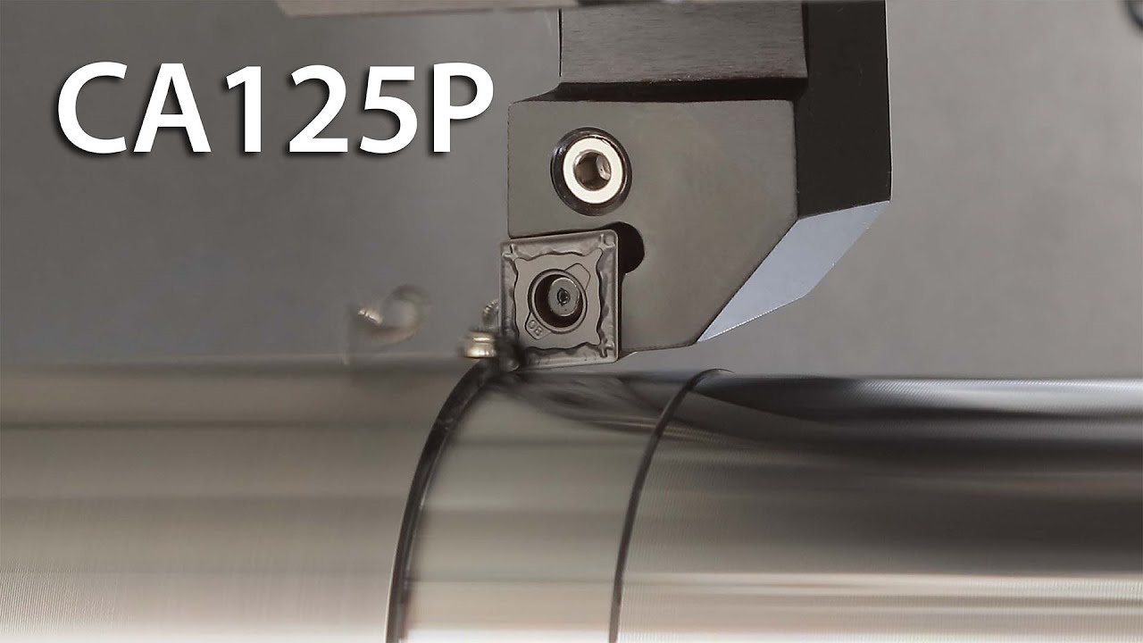 New CVD Coated Carbide Grade for Steel CA125P - YouTube