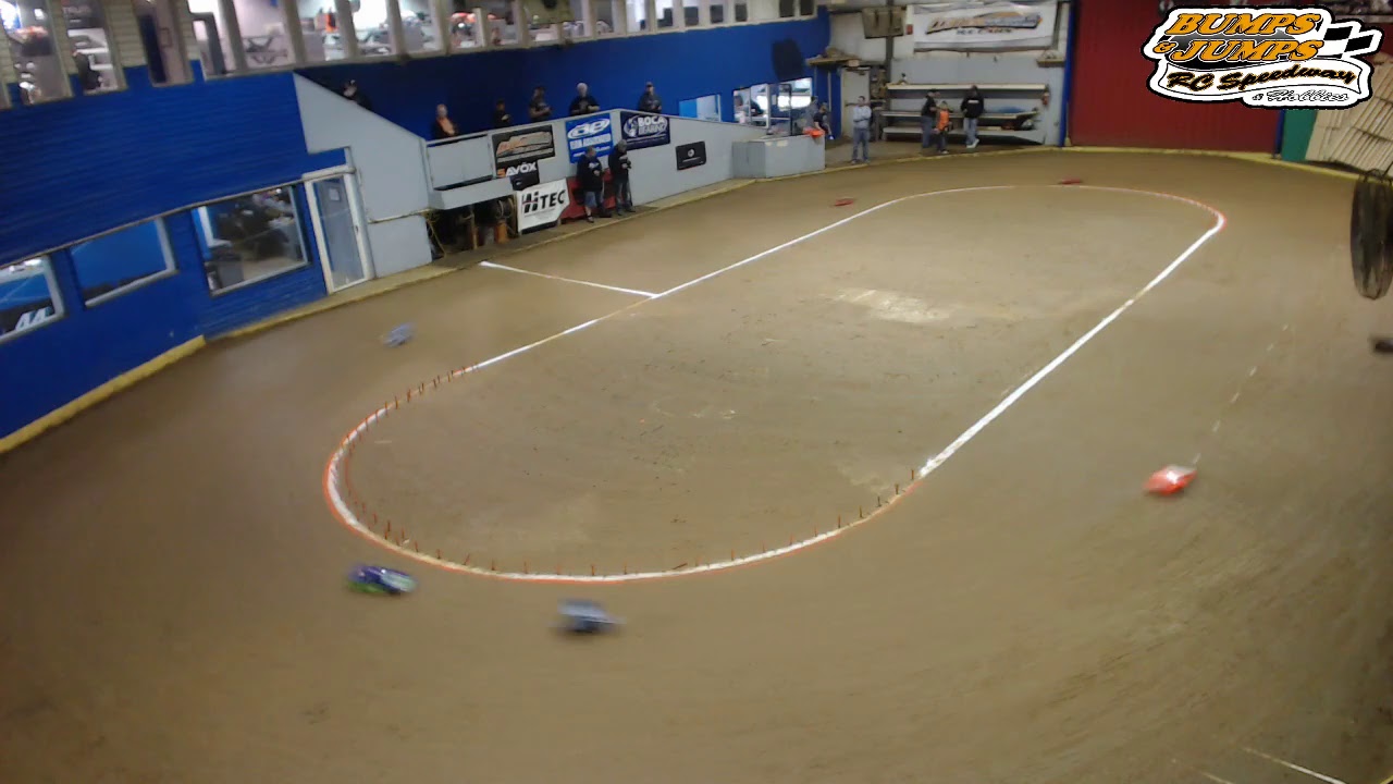 Bumps and Jumps RC Speedway - YouTube