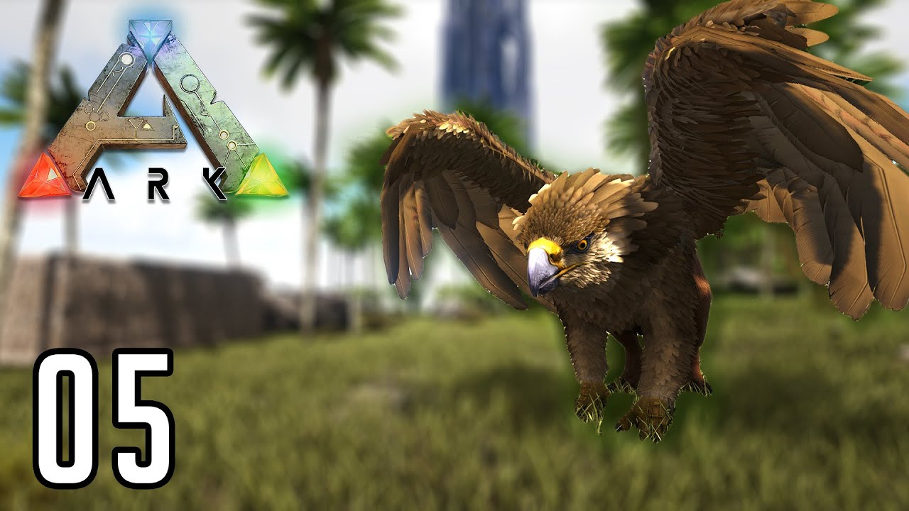 TAMING A GRIFFIN - ARK: Survival Evolved (Ragnarok EP5) - YouTube