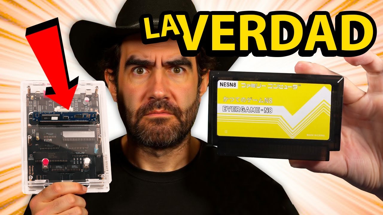 La INCREIBLE NES RGB de AliExpress y sus CARTUCHOS a FONDO - YouTube