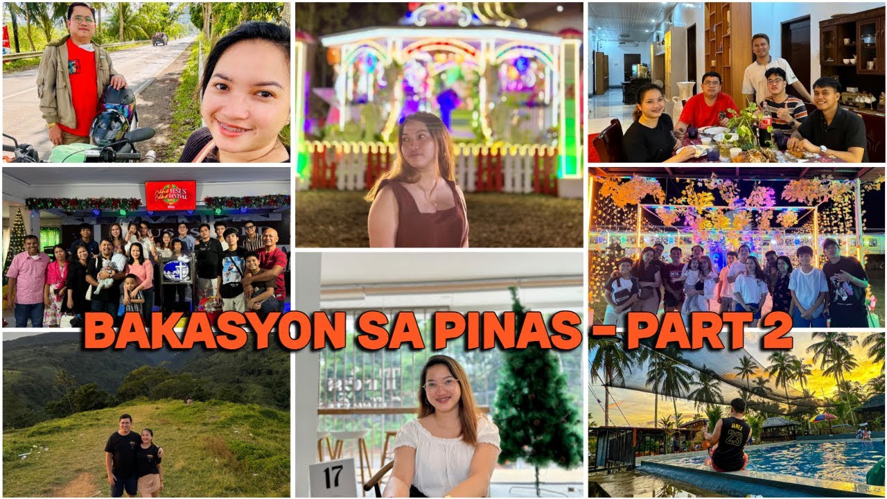 BAKASYON SA PINAS - PART 2 | Raw Edit | Ronel & Alcie - Vlog 018 - YouTube