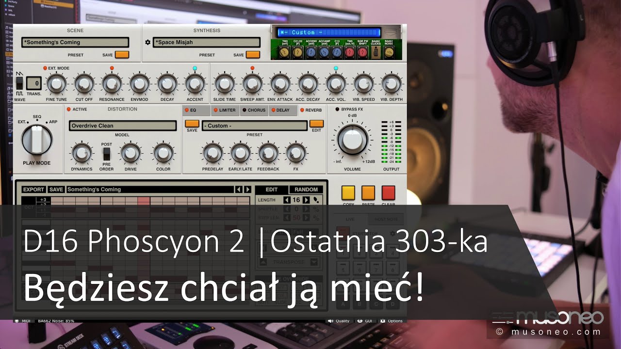 D16 Phoscyon 2 | Emulacja TB-303 - YouTube