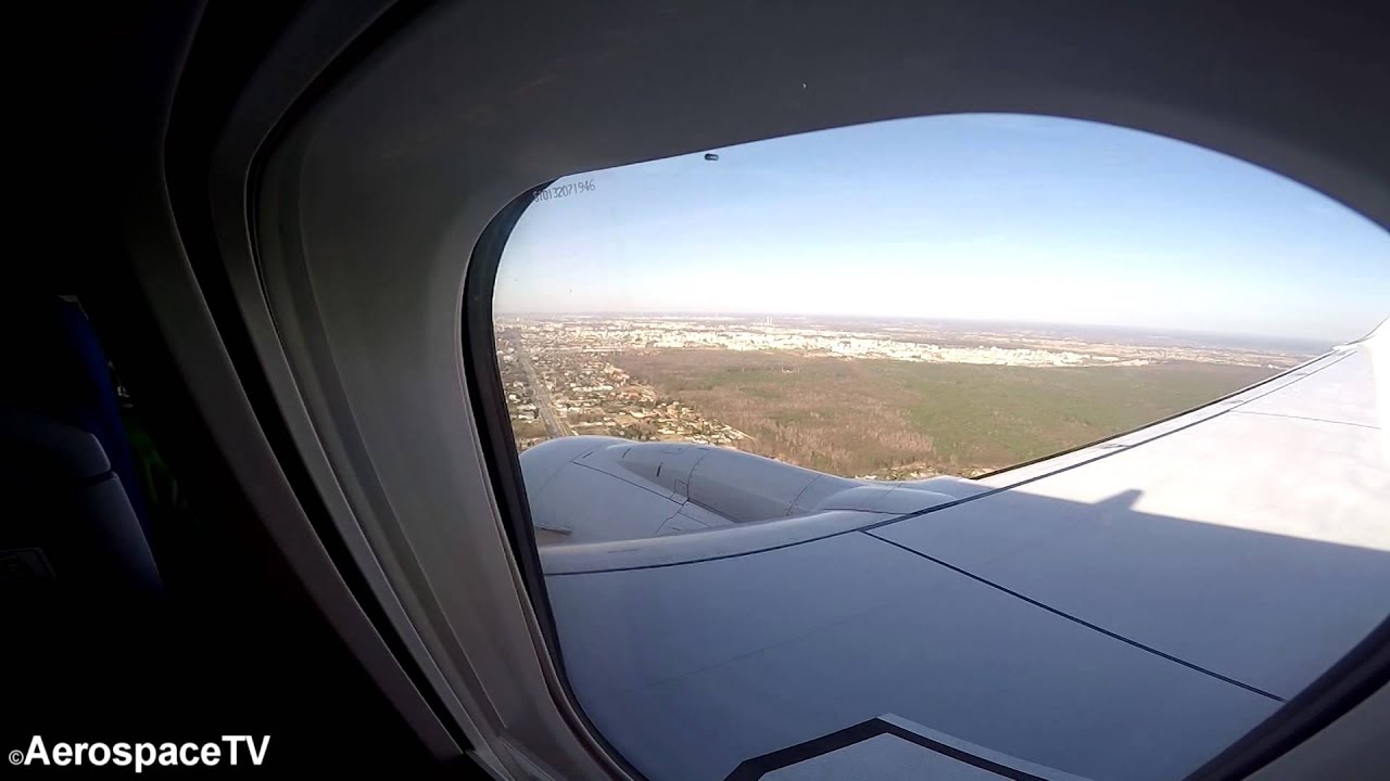 EPWA Landing Runway 33 737 8 KLM - YouTube