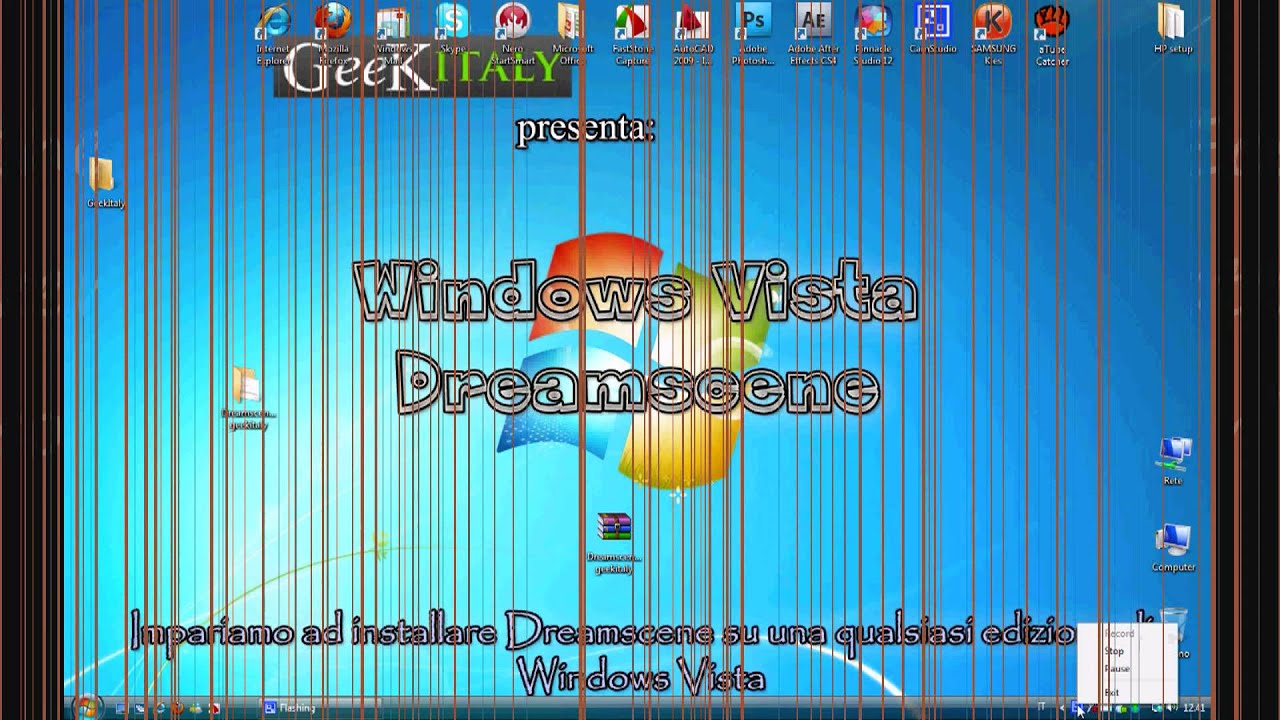Dreamscene, come installarlo su qualsiasi edizione di Windows Vista ...