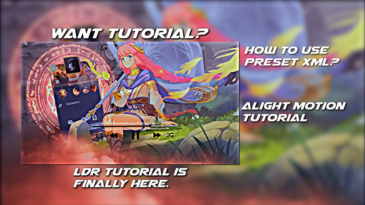 Alight Motion Tutorial/How to use alight motion preset xml tutorial/How to use alight. - YouTube