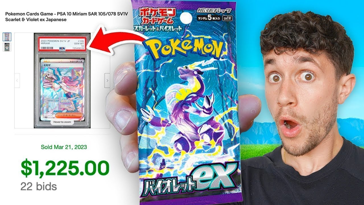 Trying to Pull 2023’s MOST Expensive Pokémon Card - YouTube