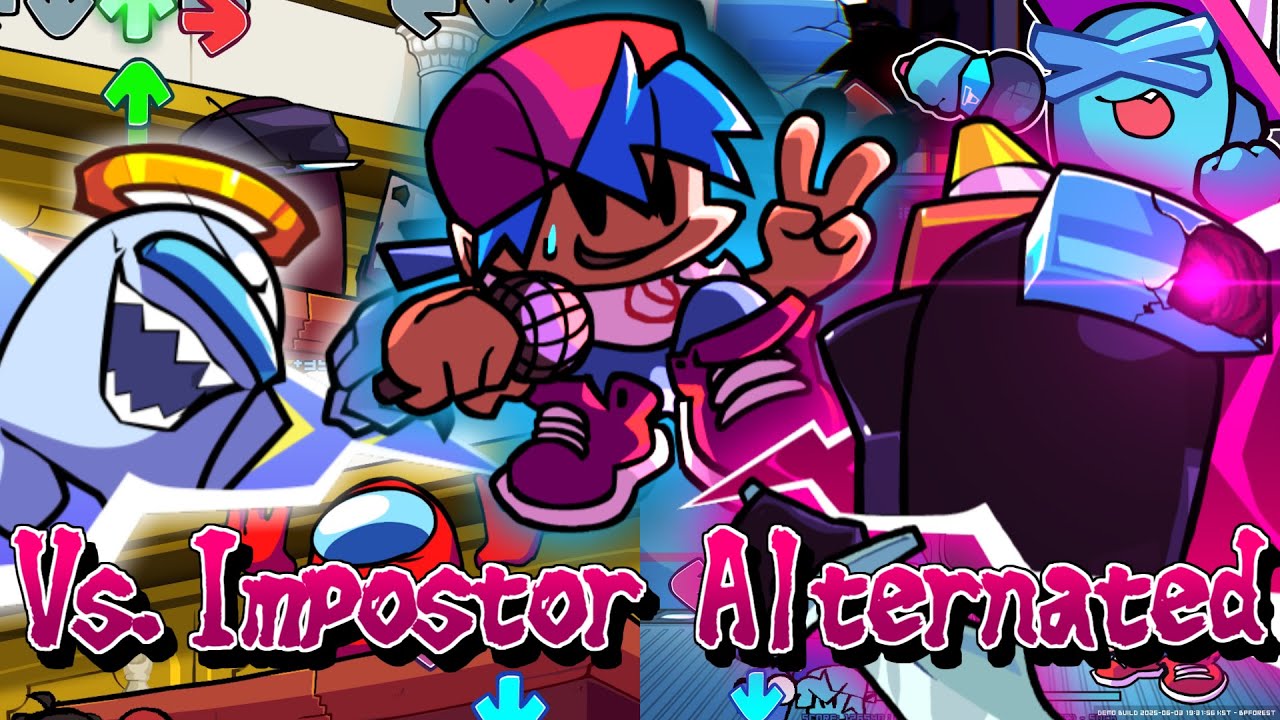 【FNF】VS ImpostorのファンメイドMODにアプデが来たので紹介します！(Vs.Impostor Alternated) - YouTube