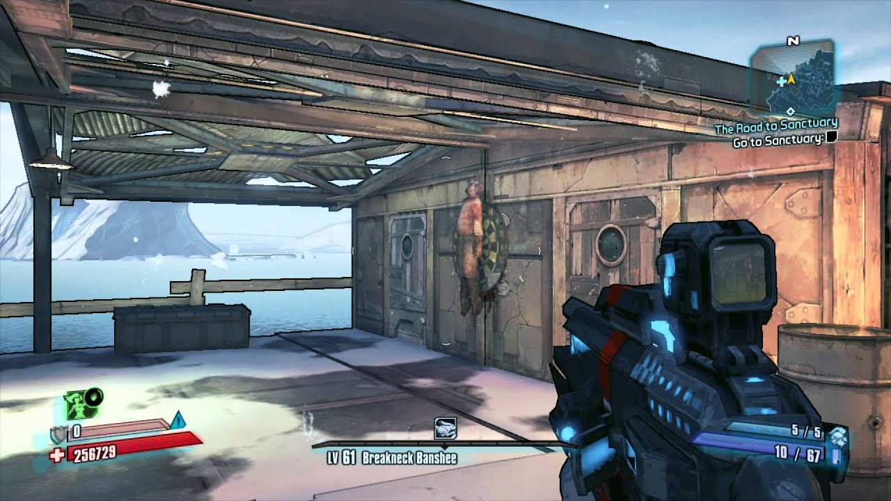 Borderlands 2 Thunderball fist drop from Captain Flynt in TVHM - YouTube