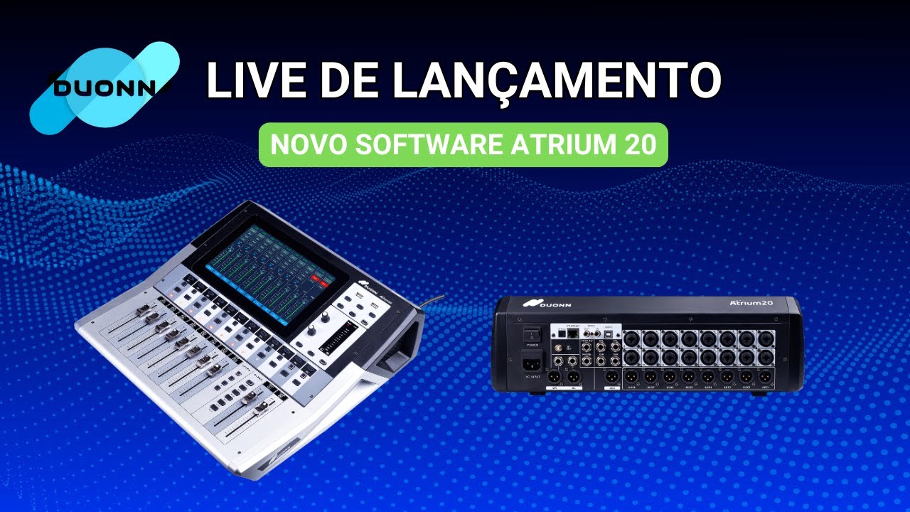 Lançamento do novo software Atrium 20 - Duonn Sound - YouTube