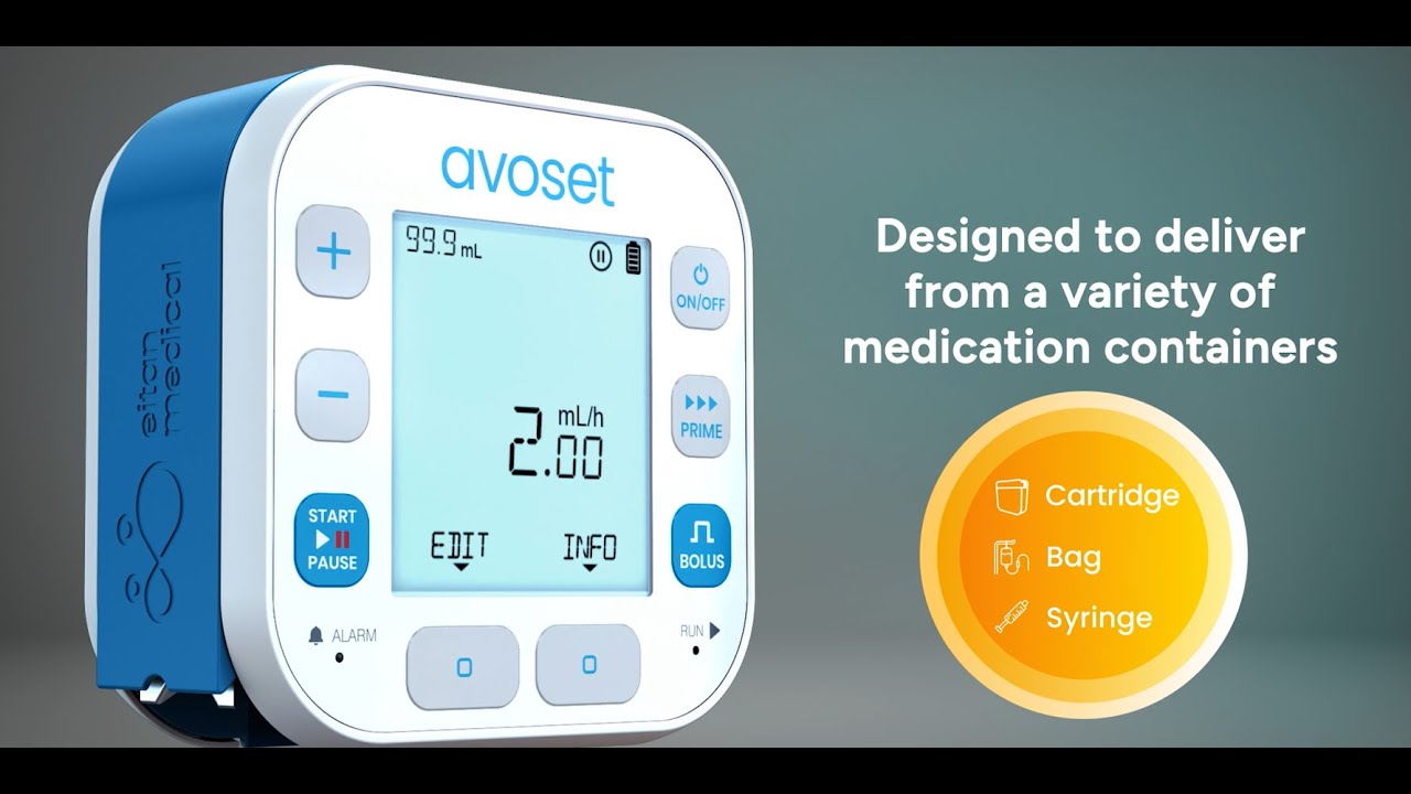 Experience flexibility in infusion administration with the Avoset ...