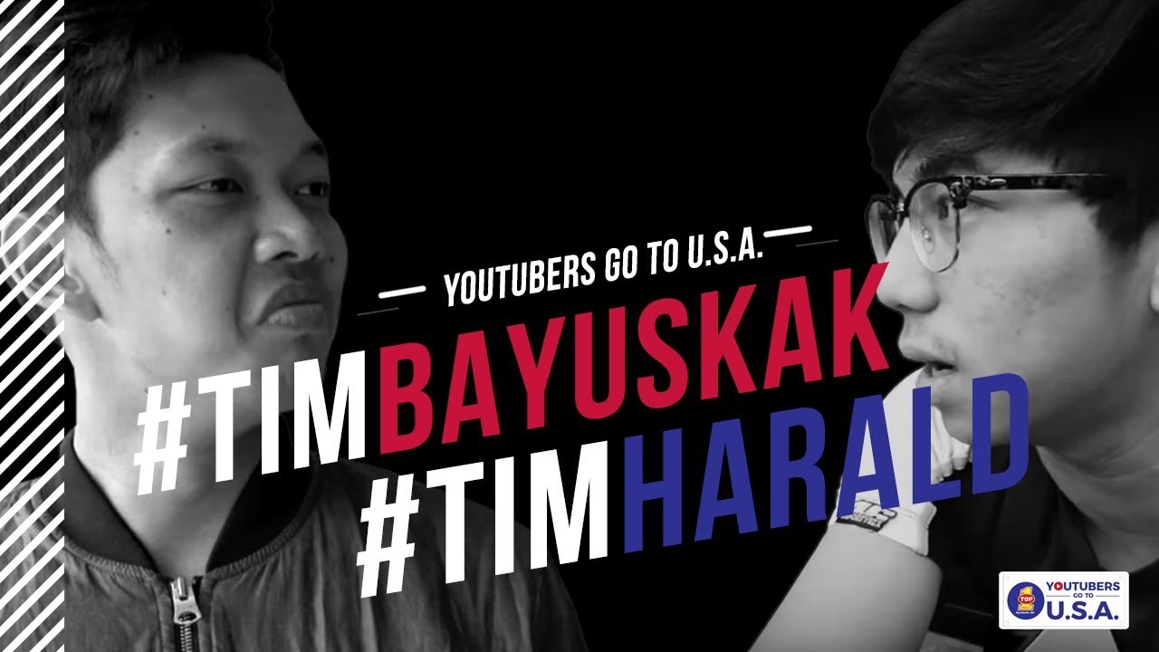 YOUTUBERS GO TO U.S.A. - BAYU SKAK & HARALD ARKAN - YouTube