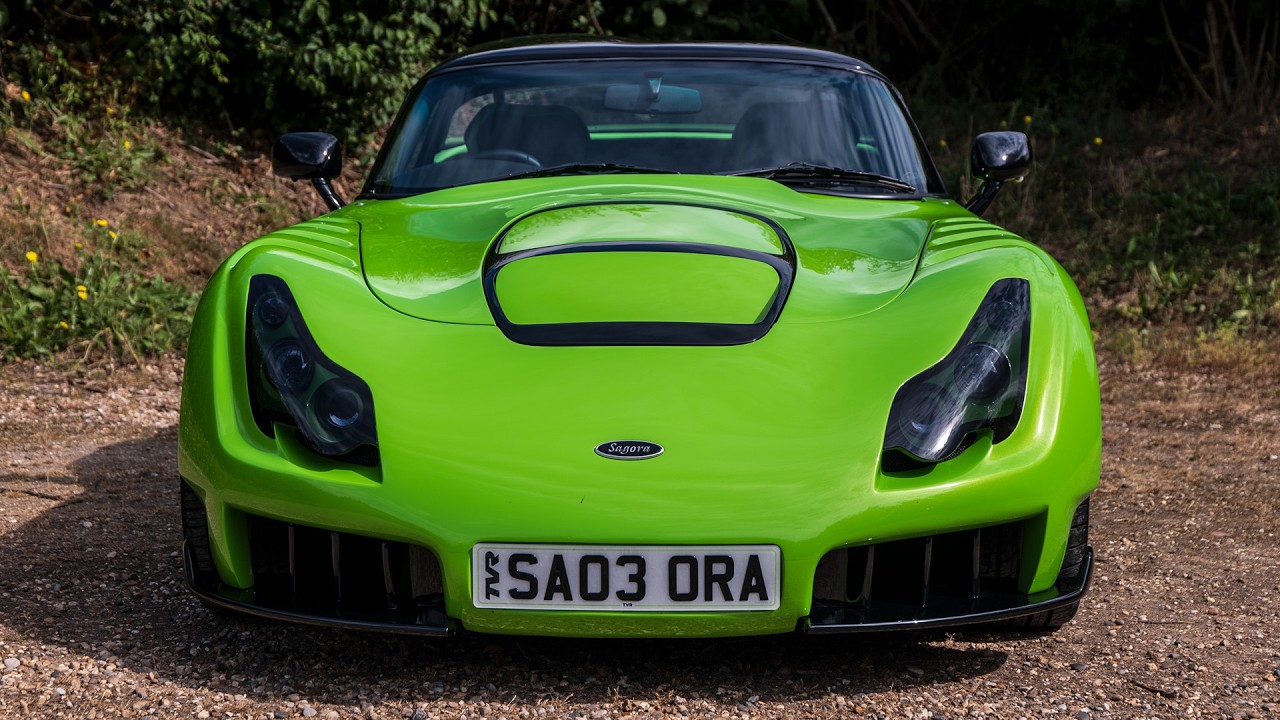 TVR Sagora Review: The Car TVR Never Made, So Somebody Else Did - YouTube