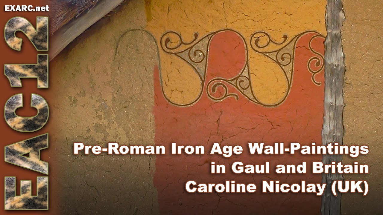 Pre-Roman Iron Age Wall-Paintings in Gaul and Britain. - YouTube