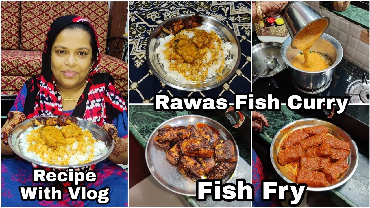 Boneless Rawas Fish Curry And Rawas Fish Fry | Best Combination Recipe ...